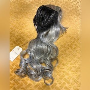 Heather Dye | Hair | Nwtgorgeous Long Gray Lace Front Wig | Poshmark
